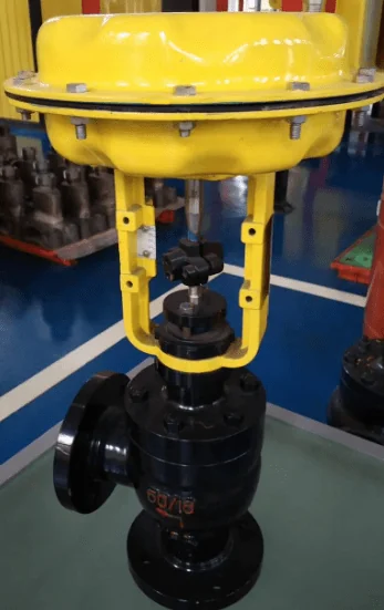 Pneumatic Angle Control Valve Supplier for Industrial Flow